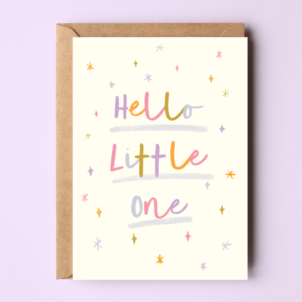 Hello Little One Card - New Baby Card – Sarah Frances
